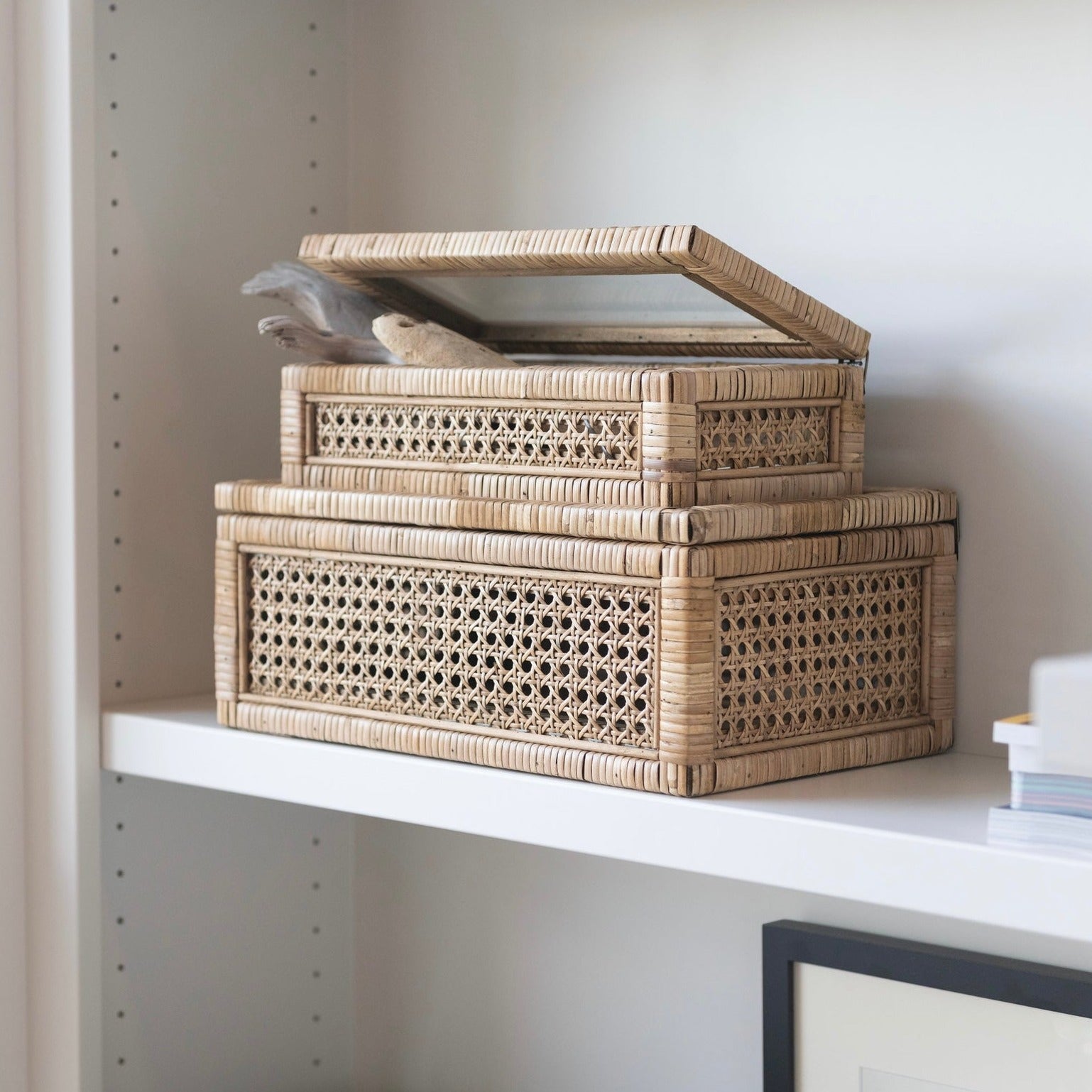 Rattan & Cane Display Box – Shop Blythe Interiors
